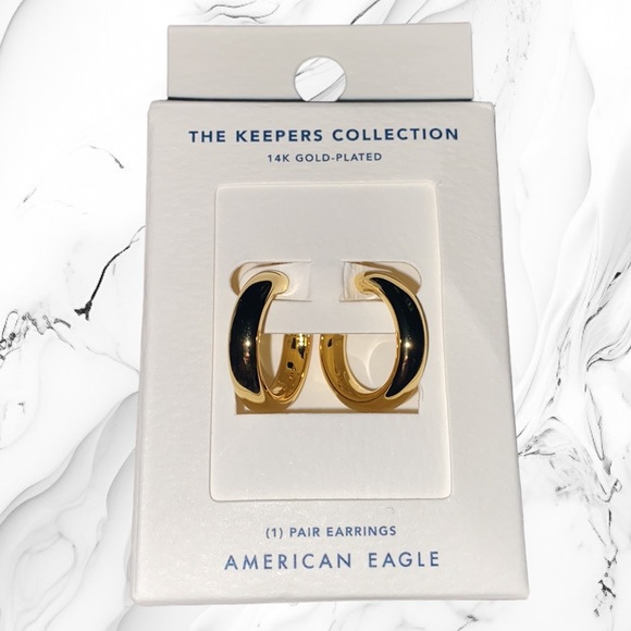 American Eagle Outfitters | Jewelry | Nwt Ae Keepers Collection 4k Gold ...